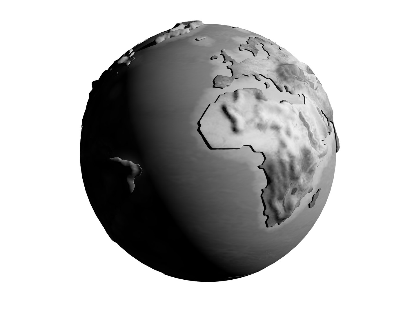 3D Earth Globe - TurboSquid 2004873