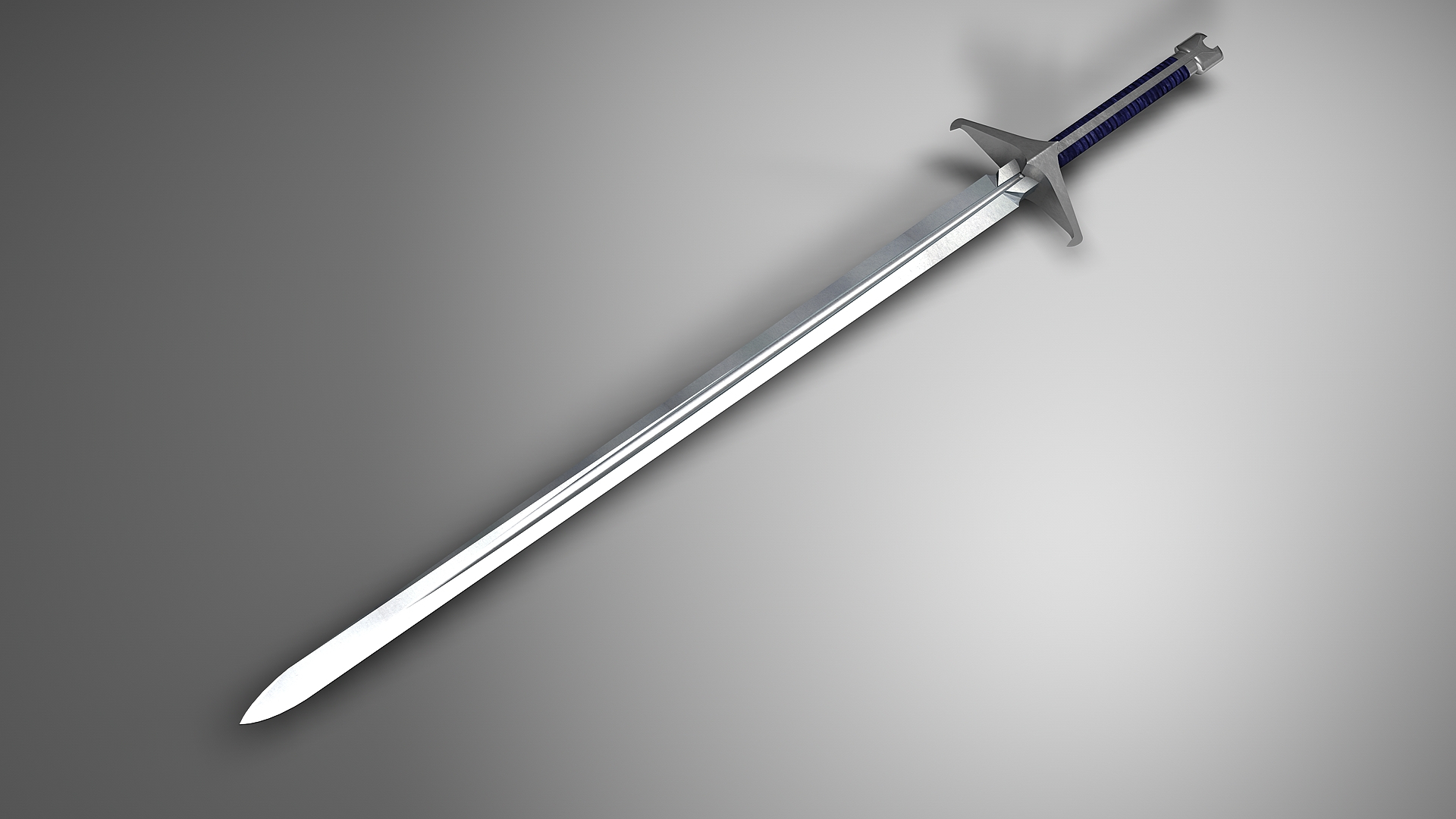 3d long sword model