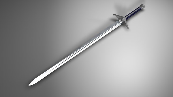 3d long sword model