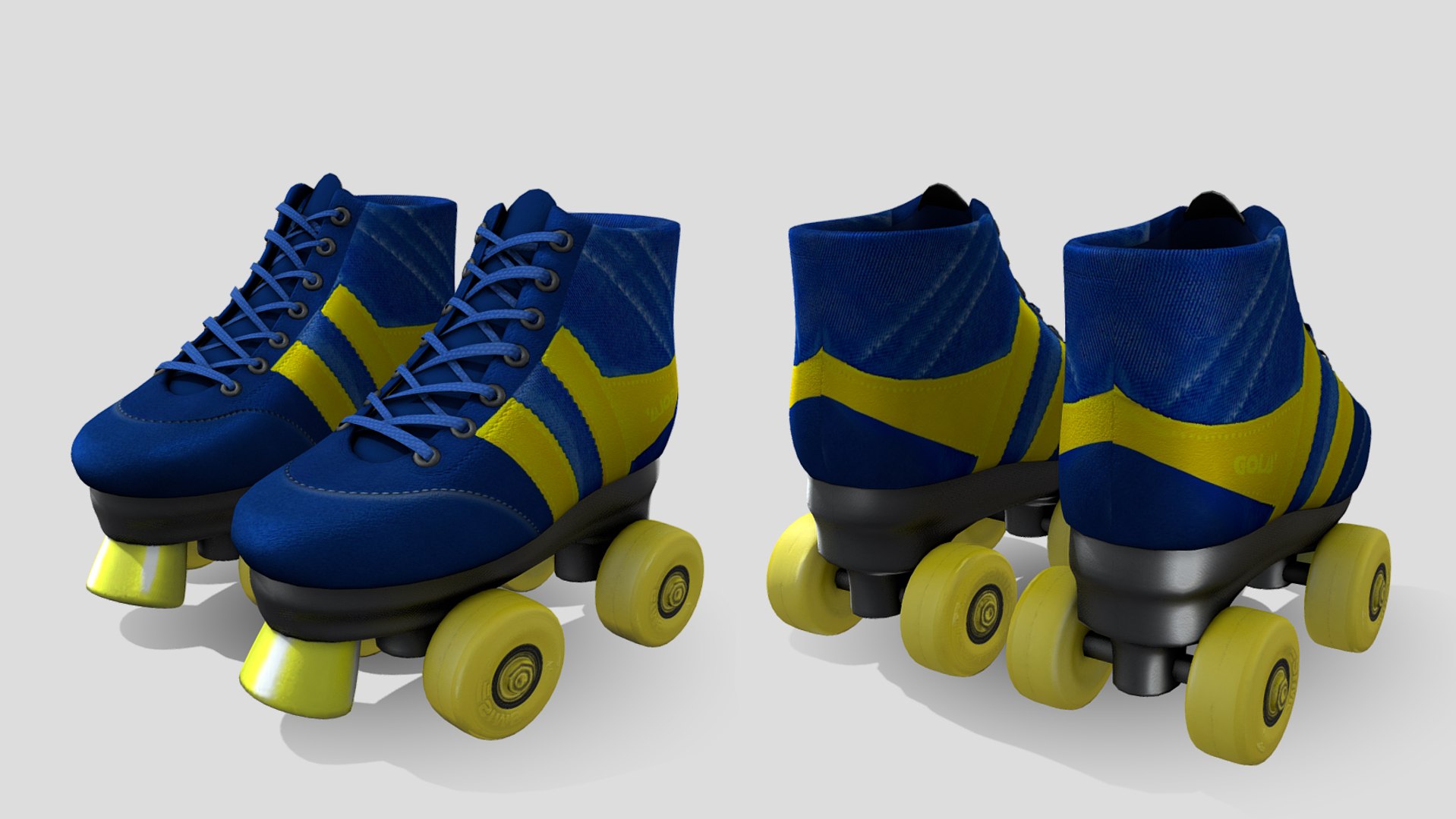 Roller Skates Model - TurboSquid 1700704