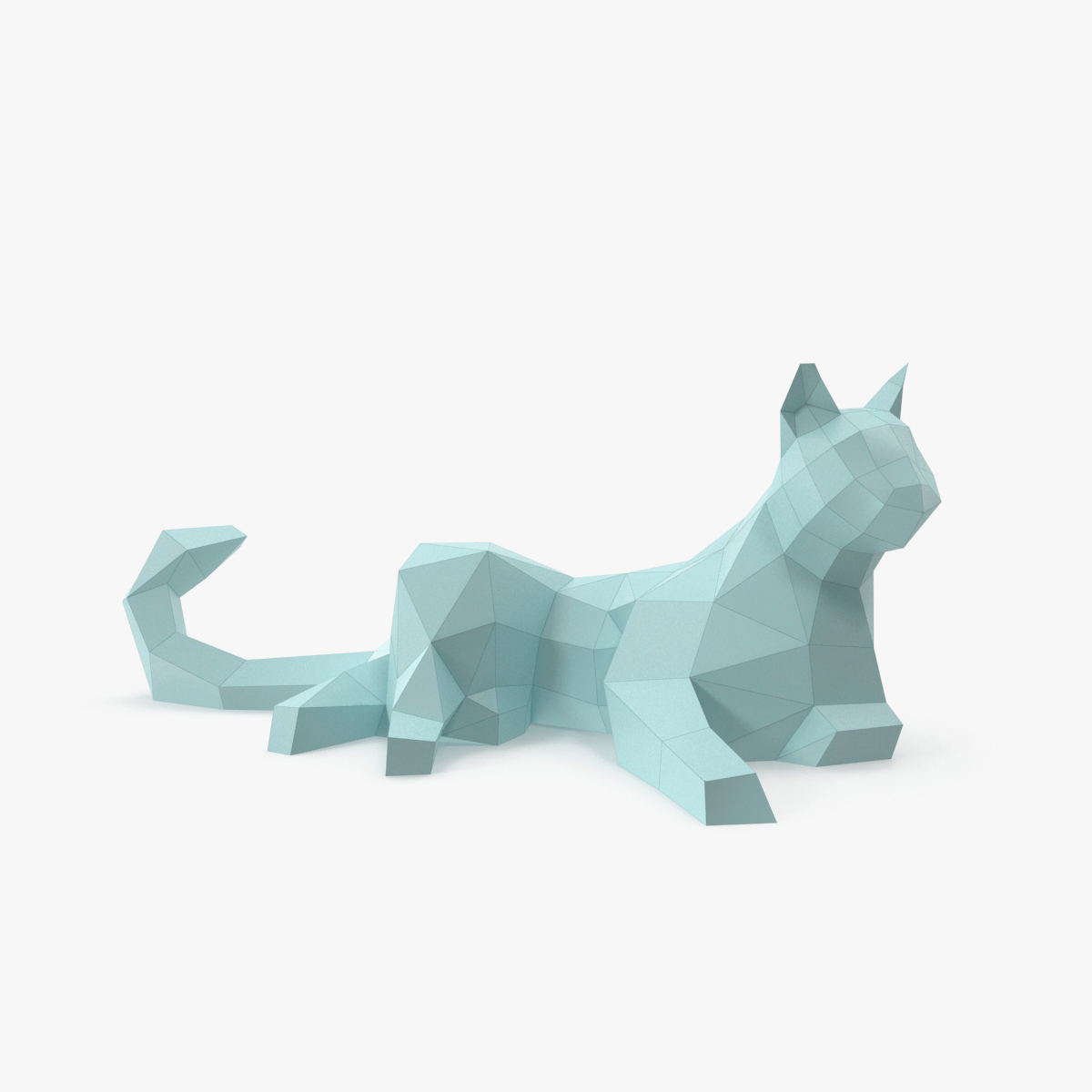 modelo 3d Papercraft gato - TurboSquid 1368148