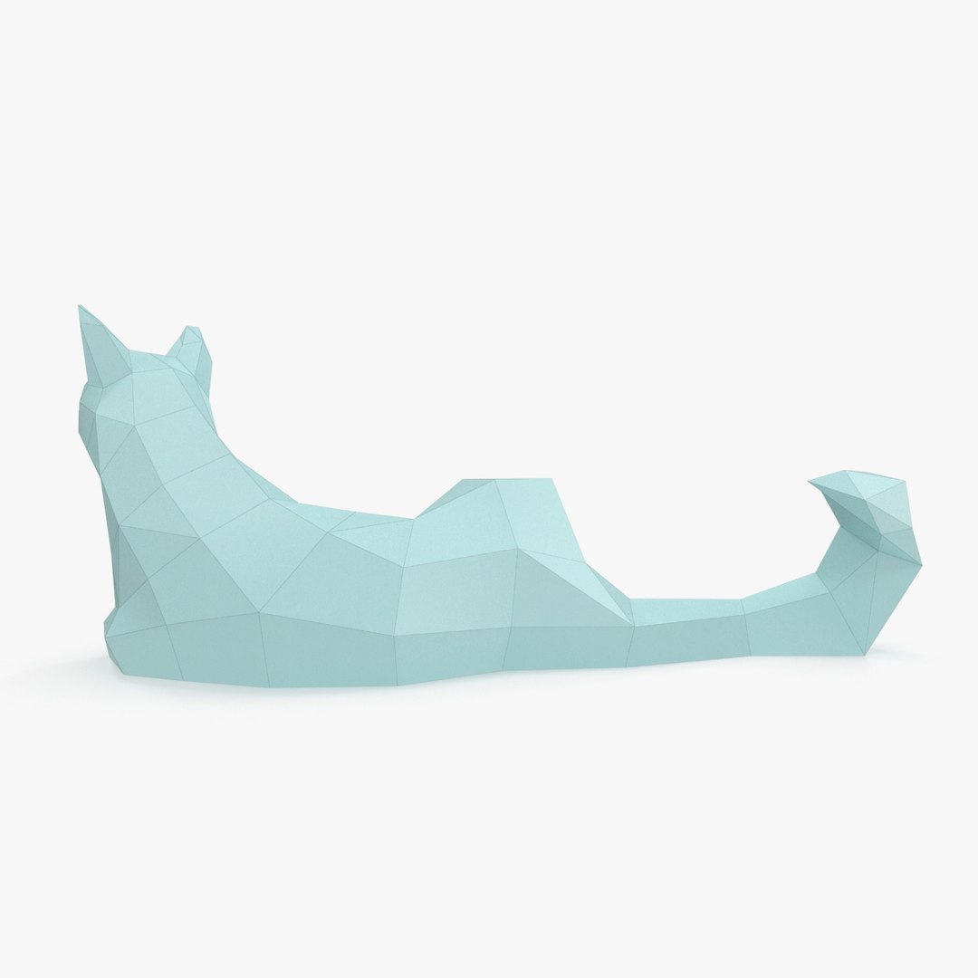 Paper Cat Model - TurboSquid 1368148