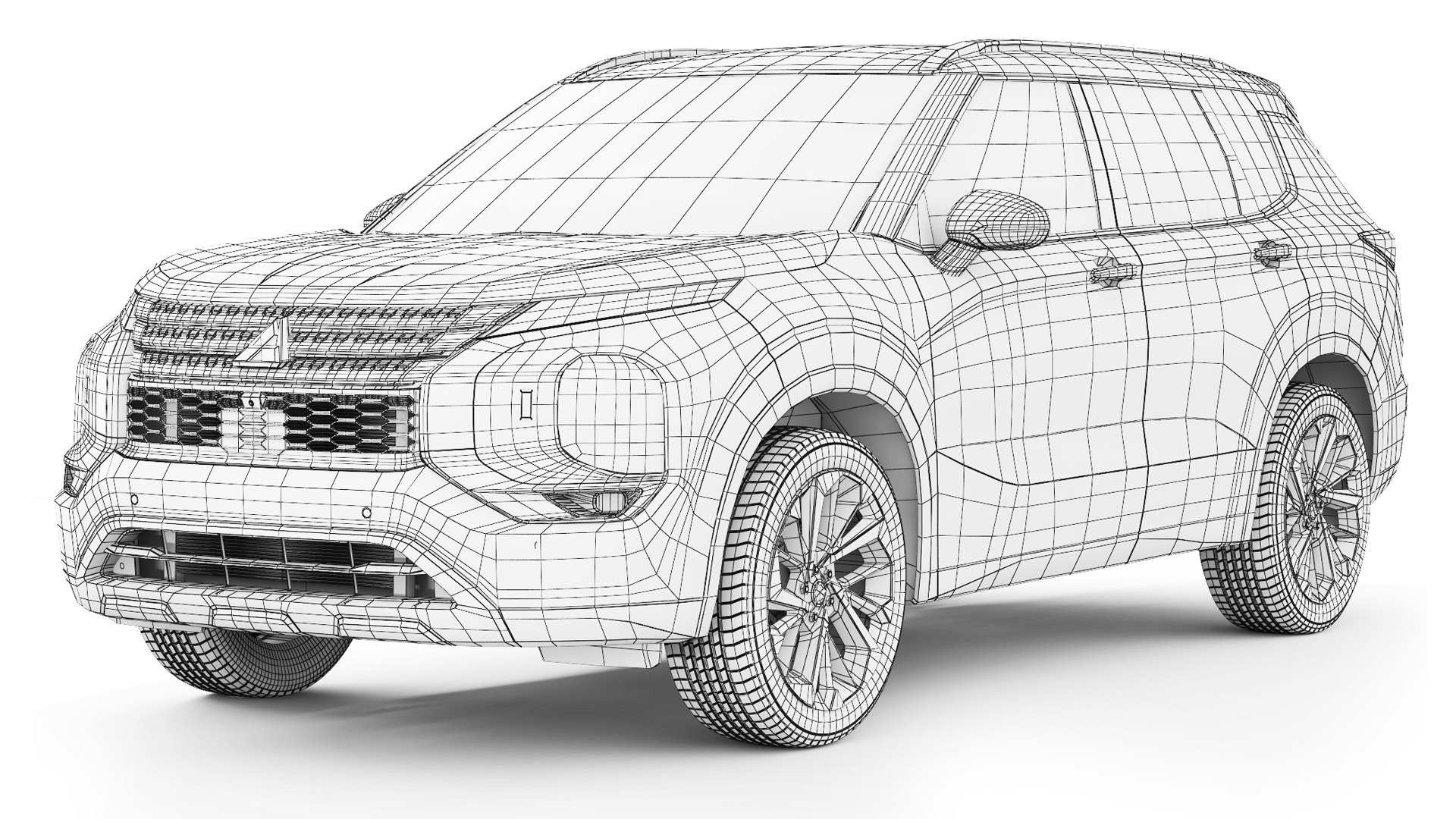 3D Model Mitsubishi Outlander 2022 - TurboSquid 2144716