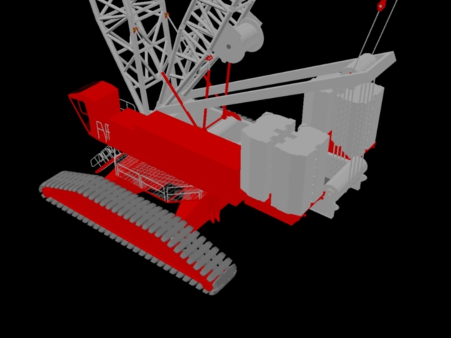3d Model Lr 11350 Liebherr