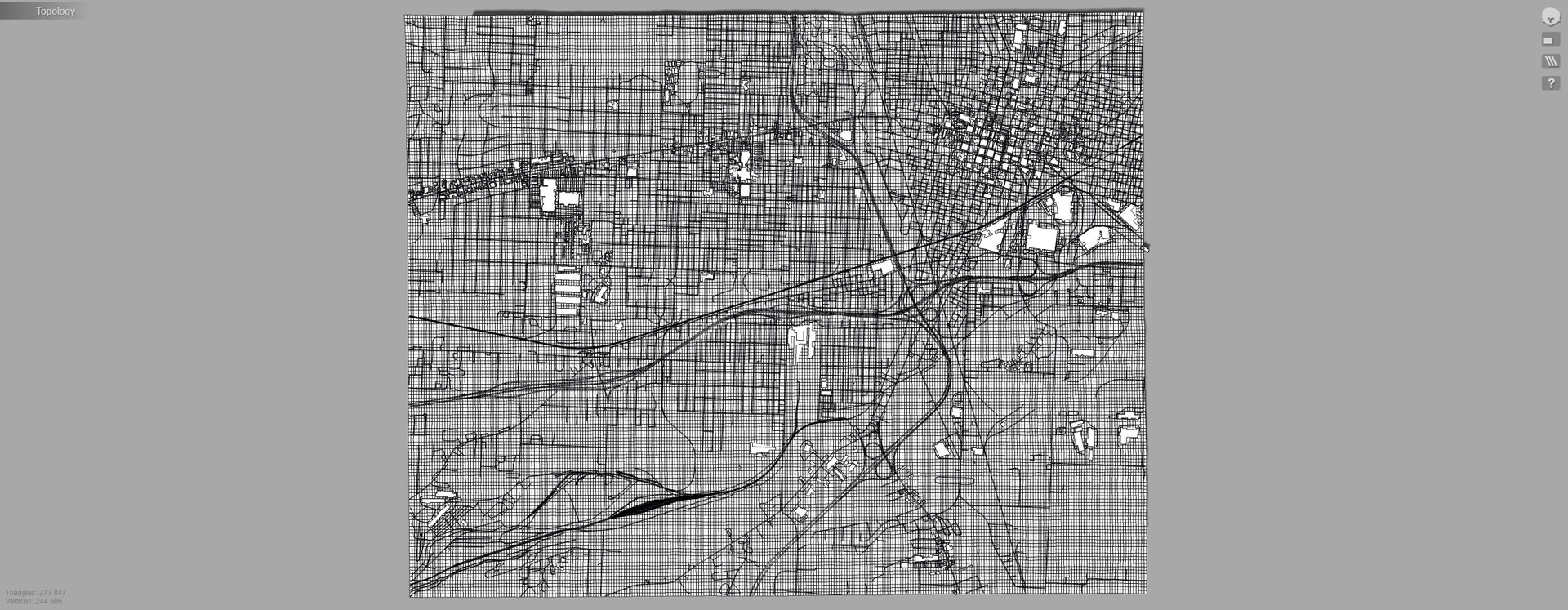 Cityscape Canton Ohio USA model - TurboSquid 1998673