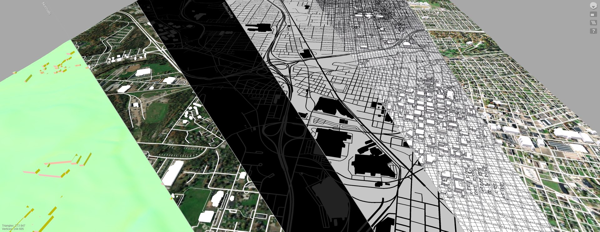 Cityscape Canton Ohio USA Model - TurboSquid 1998673