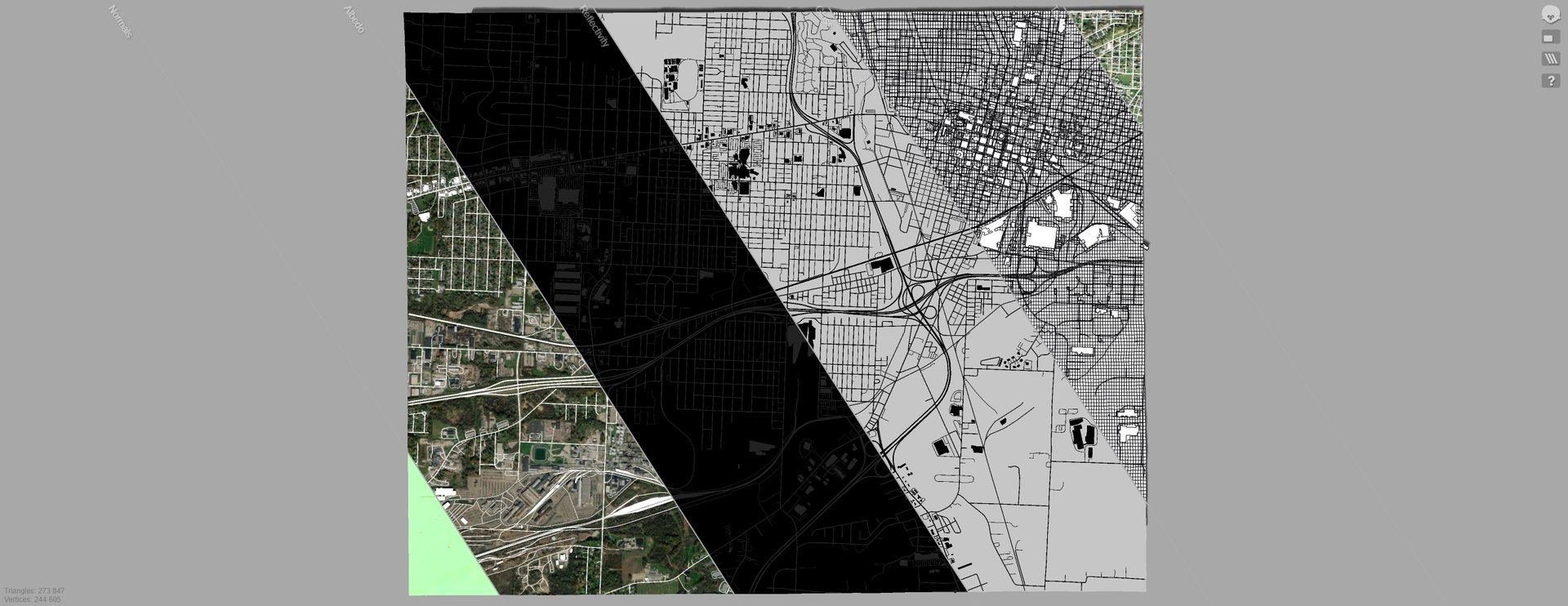 Cityscape Canton Ohio USA Model - TurboSquid 1998673