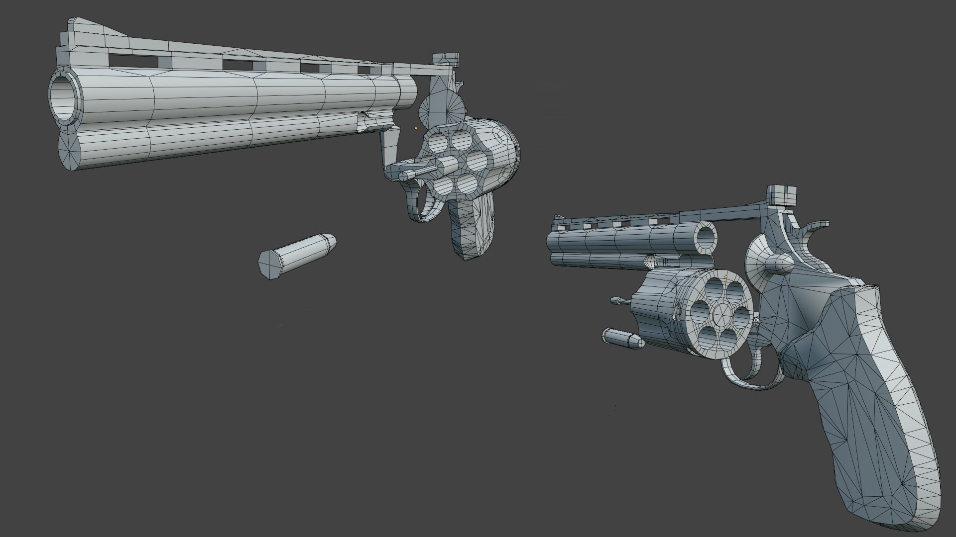 3D Colt Revolver Anaconda - TurboSquid 1937514