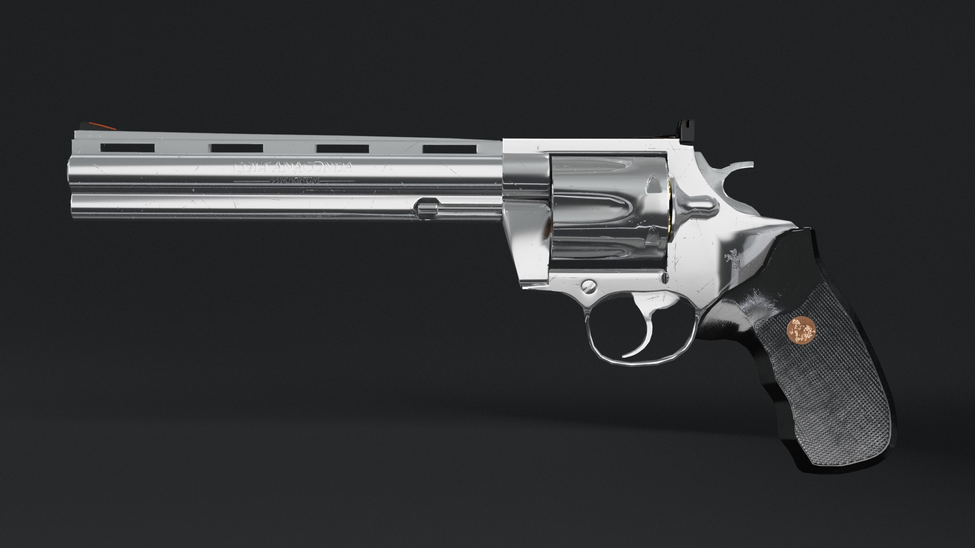 3D Colt Revolver Anaconda - TurboSquid 1937514