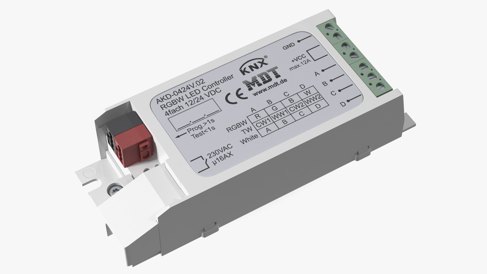 modelo 3d Controlador LED KNX AKD-0424V 02 - TurboSquid 1901516