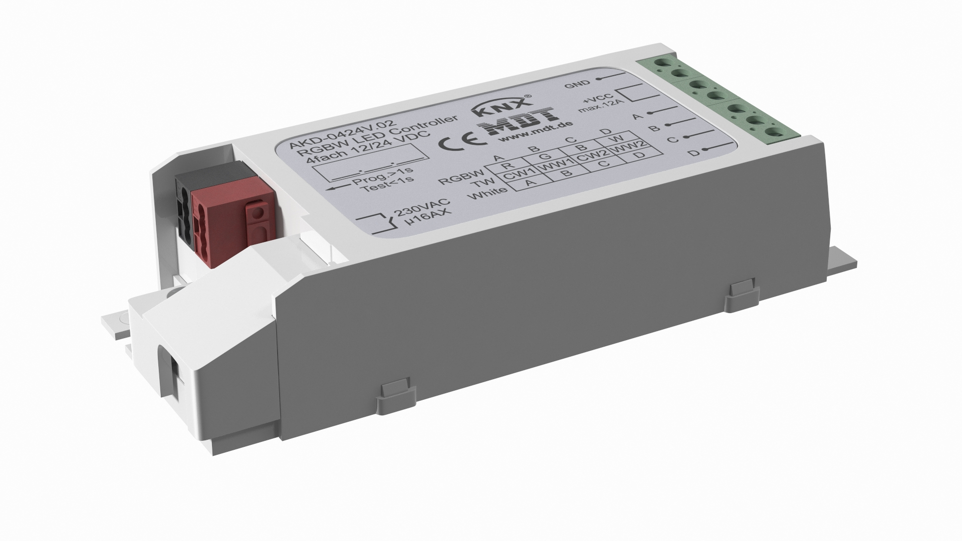 KNX LED Controller AKD-0424V 02 3D Model - TurboSquid 1901516