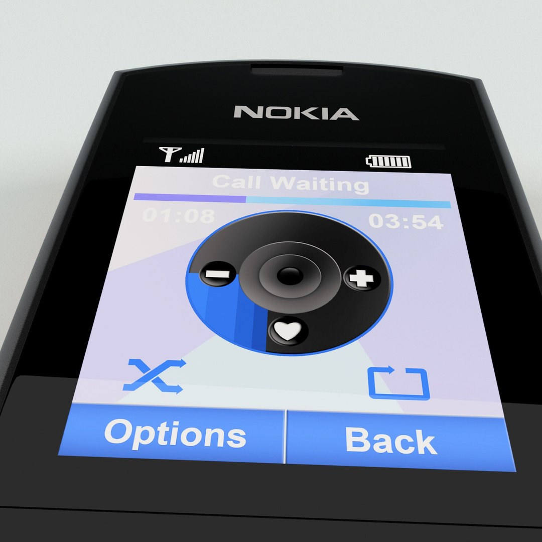 3d model nokia x1 yellow