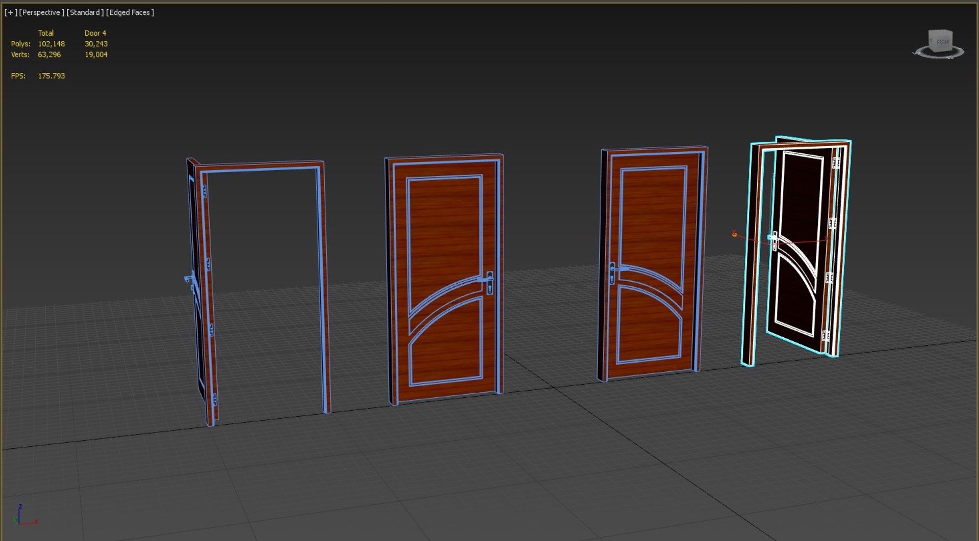 3D Door Design 56 - TurboSquid 2213849