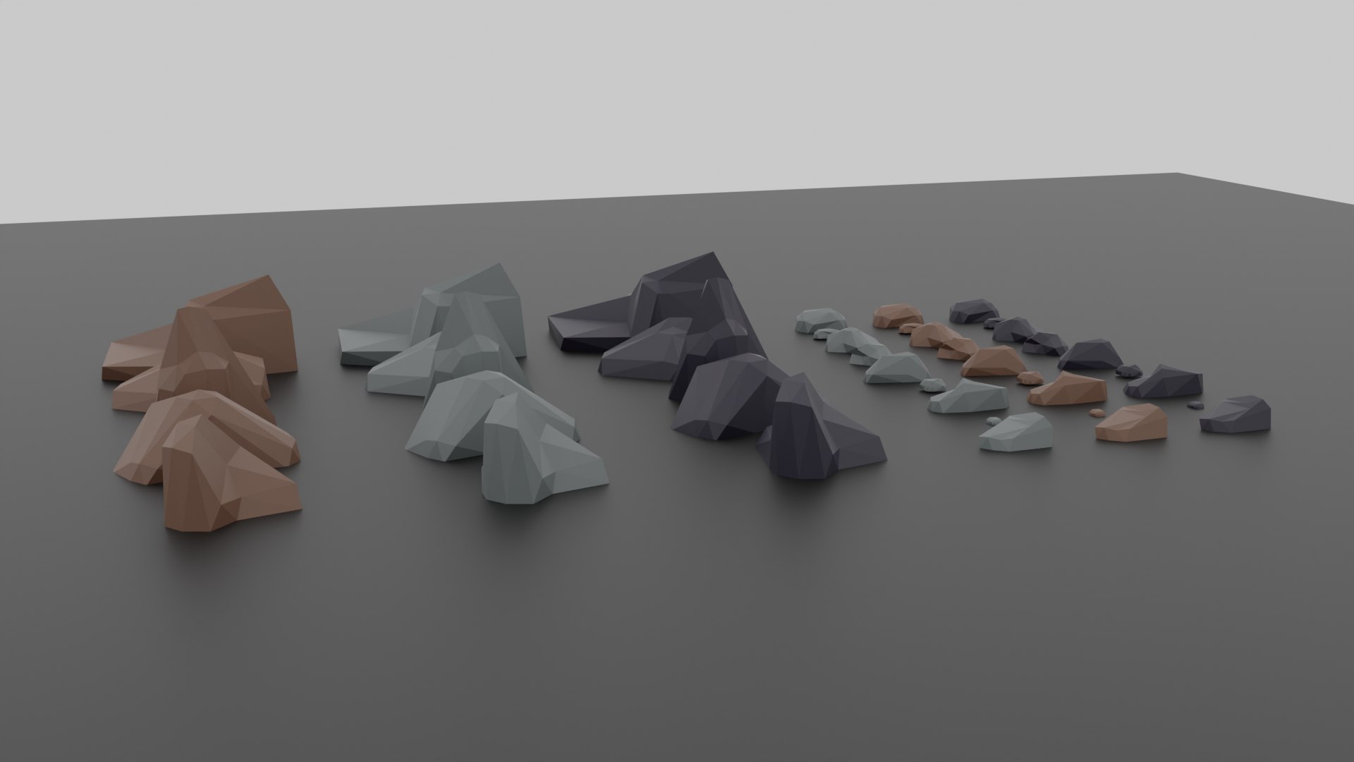 3D stones 2 model - TurboSquid 2084012