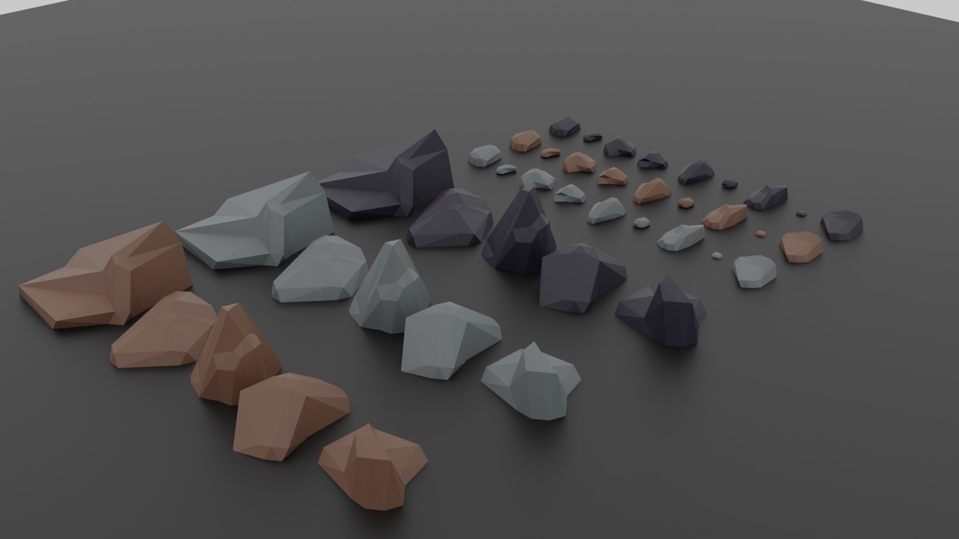 3D stones 2 model - TurboSquid 2084012