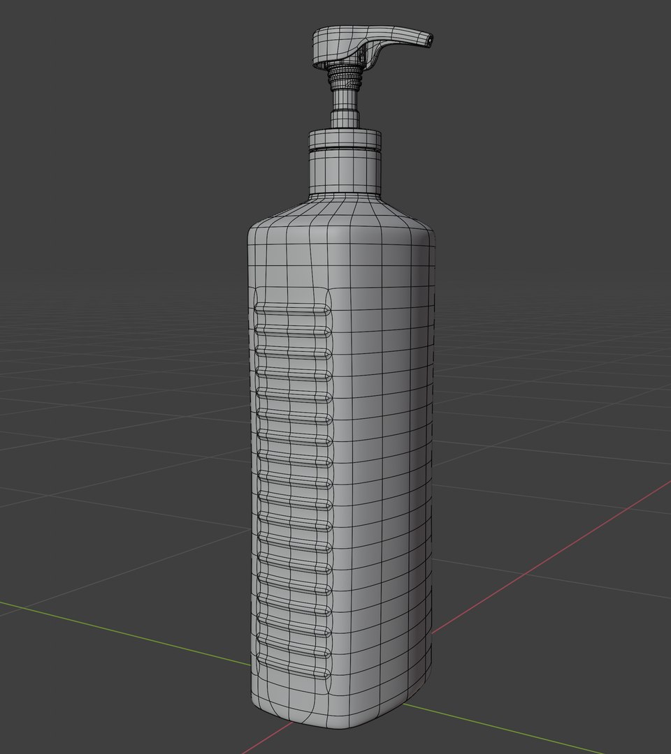 Shampoo Bottle 3D Model - TurboSquid 1777919