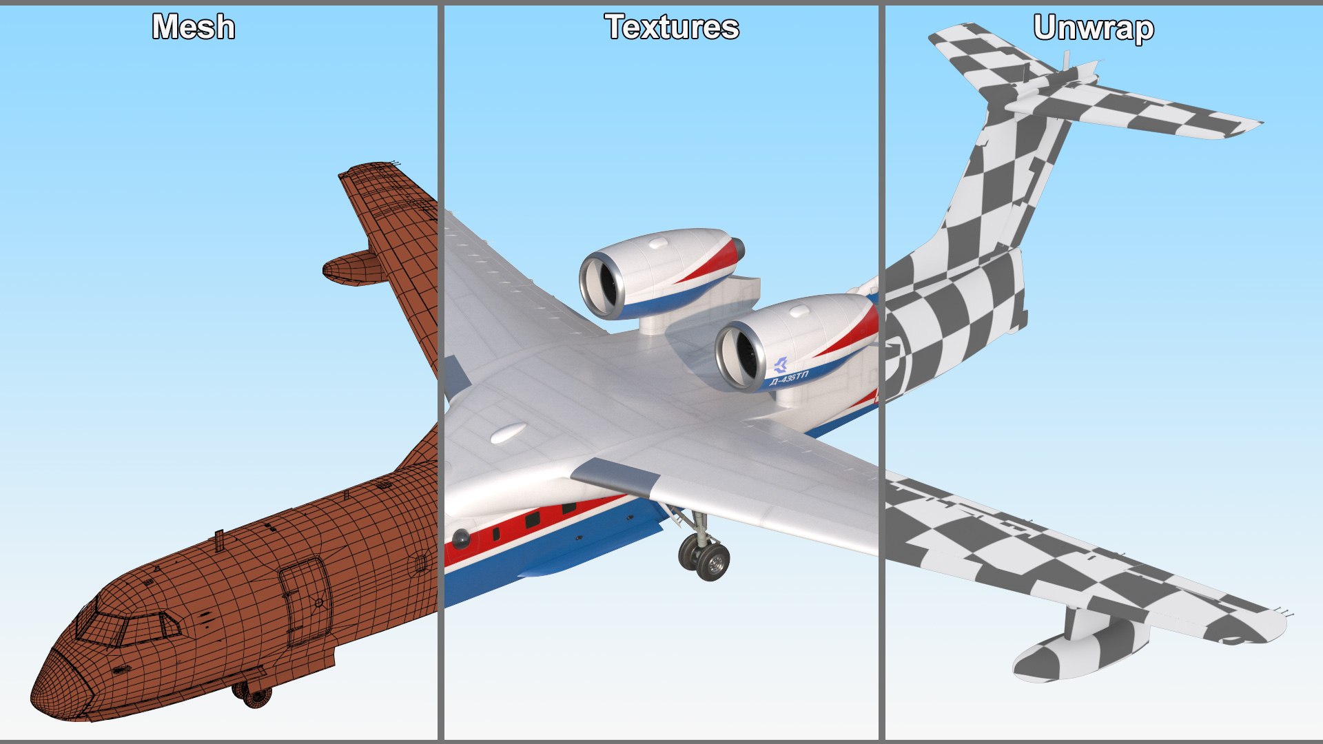 Beriev Be 200 Altair Aircraft Model - TurboSquid 2276353