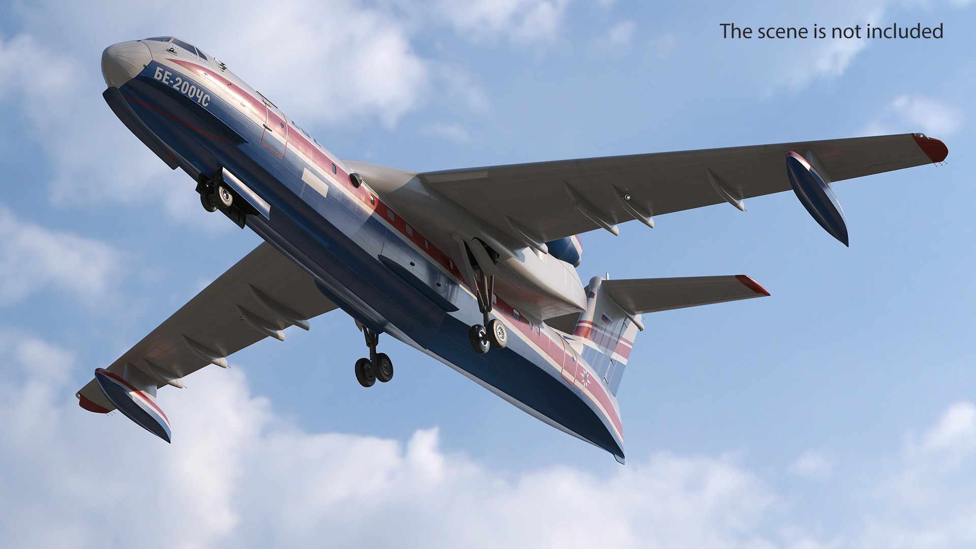 Beriev Be 200 Altair Aircraft Model - TurboSquid 2276353