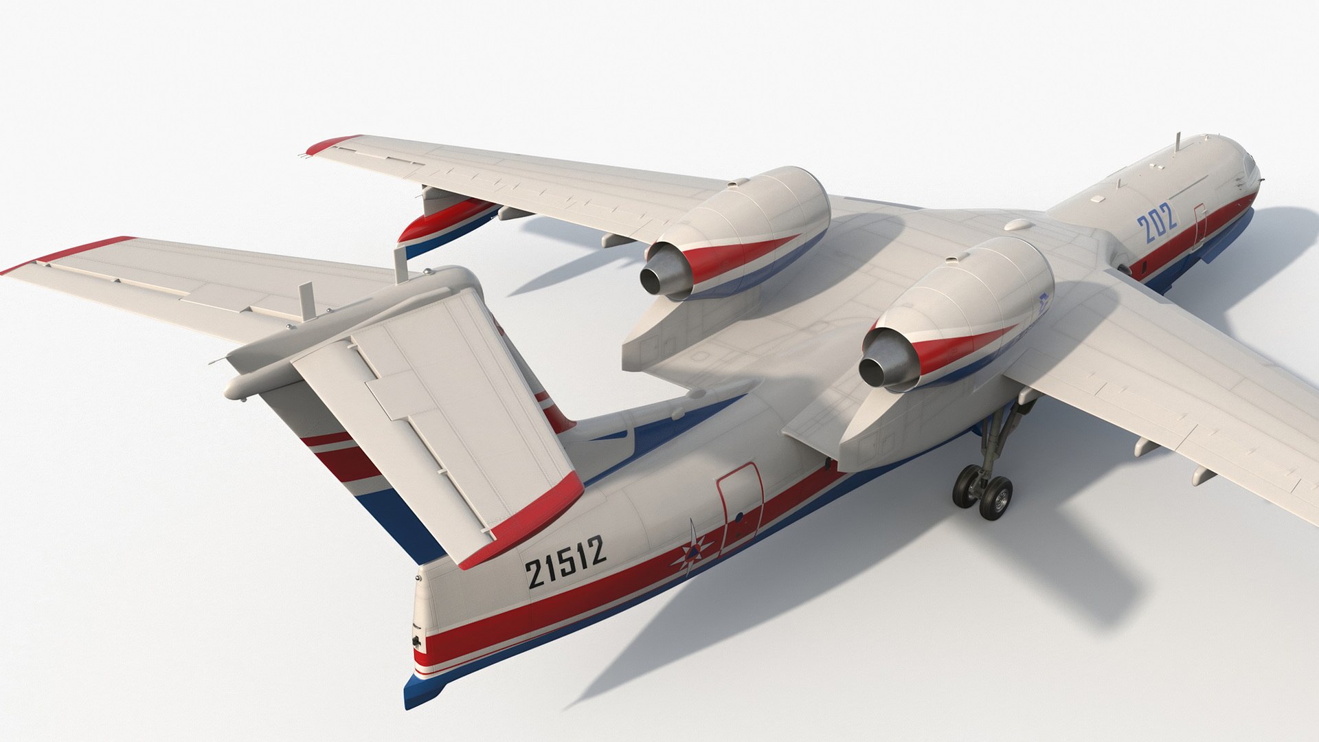 Beriev Be 200 Altair Aircraft Model - TurboSquid 2276353