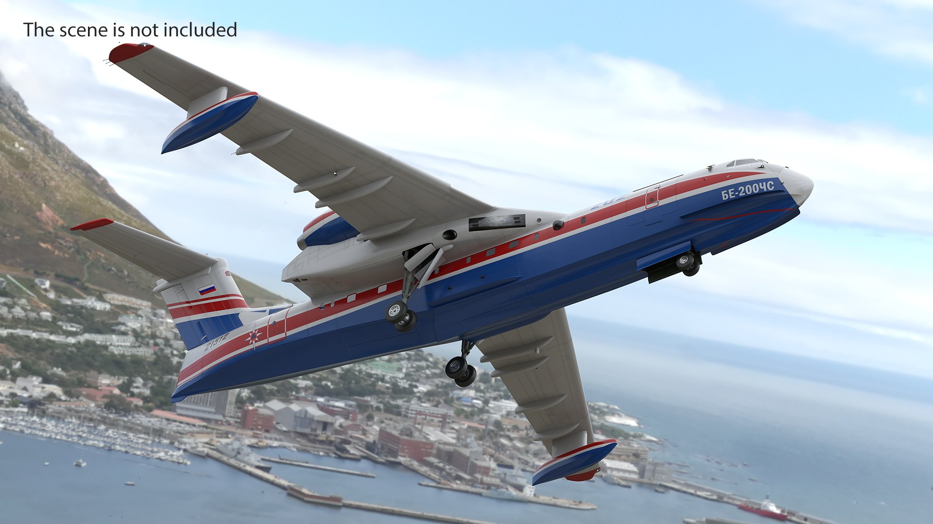 Beriev Be 200 Altair Aircraft Model - TurboSquid 2276353