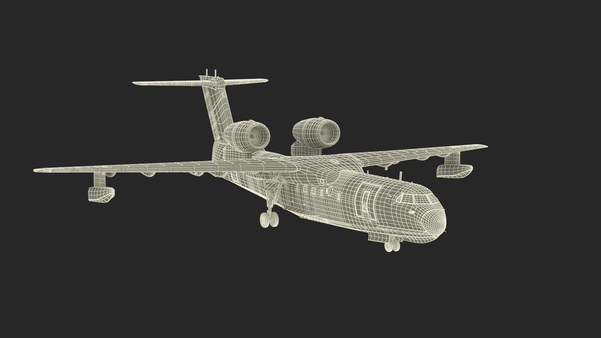 Beriev Be 200 Altair Aircraft Model - TurboSquid 2276353