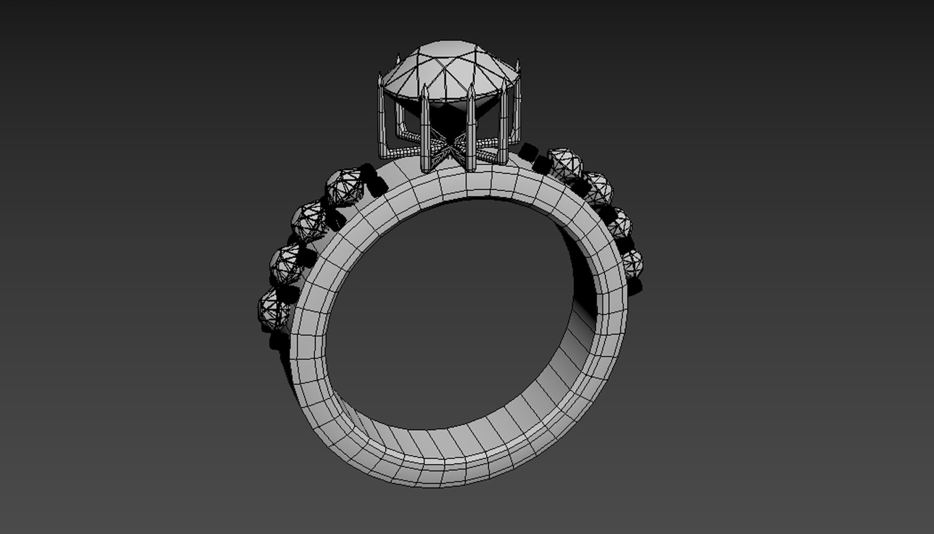 Diamond Ring 3D Model - TurboSquid 1467071