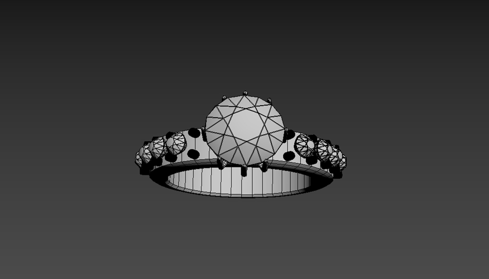 Diamond Ring 3D Model - TurboSquid 1467071