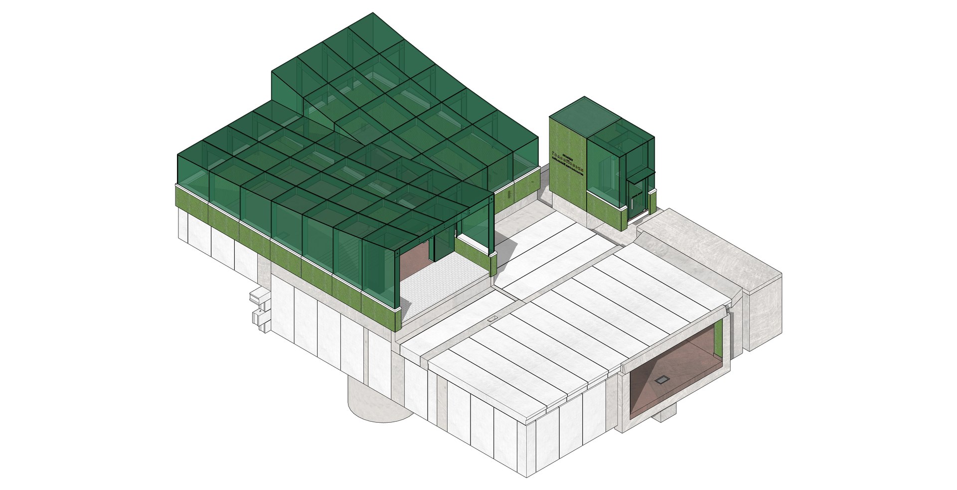 3D Metro Station Entrance With Elevator In Kyiv - TurboSquid 2046969