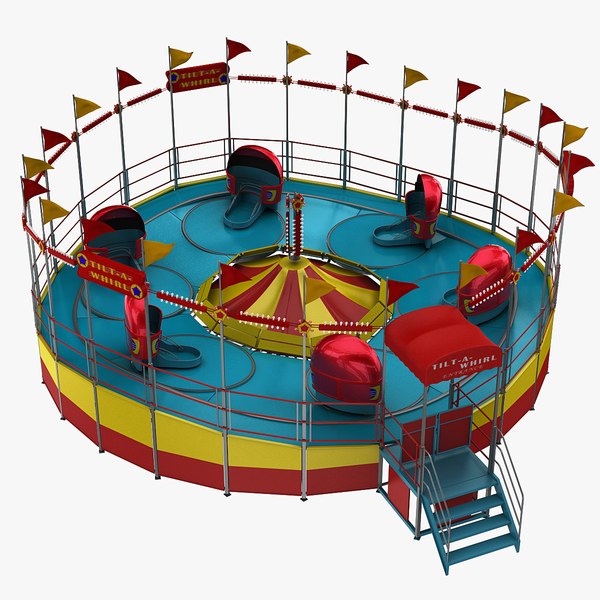 Tilt-A-Whirl 3D Models for Download | TurboSquid