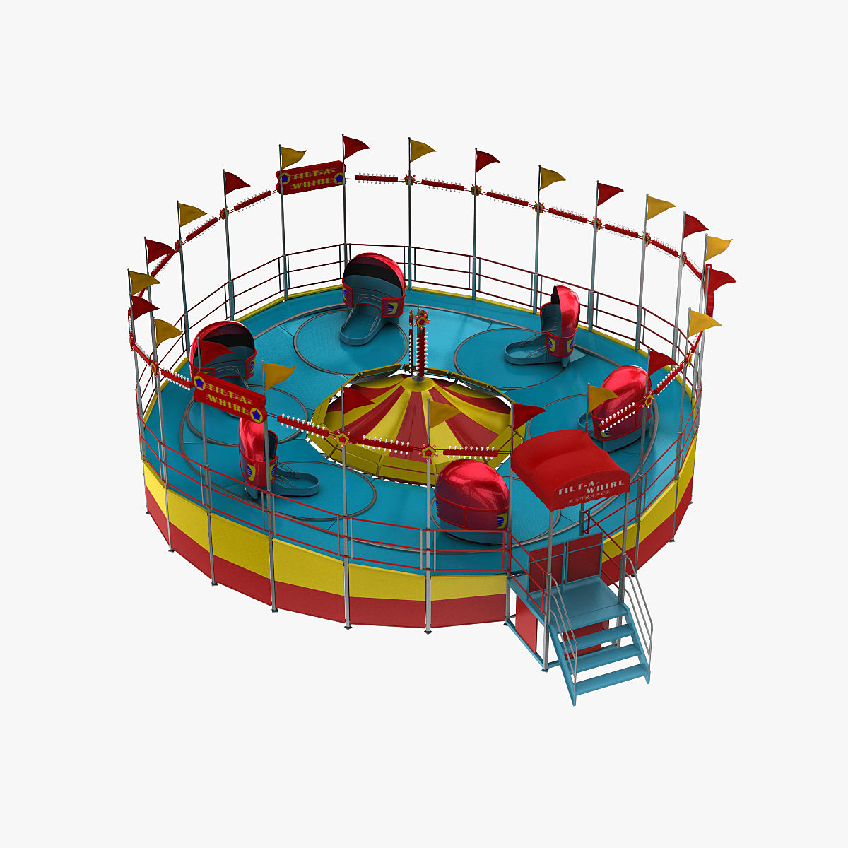 tilt whirl 3ds