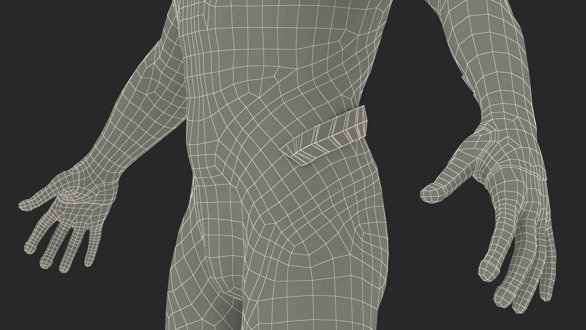 Black Suit Superhero Rigged 3D Model - TurboSquid 2073105