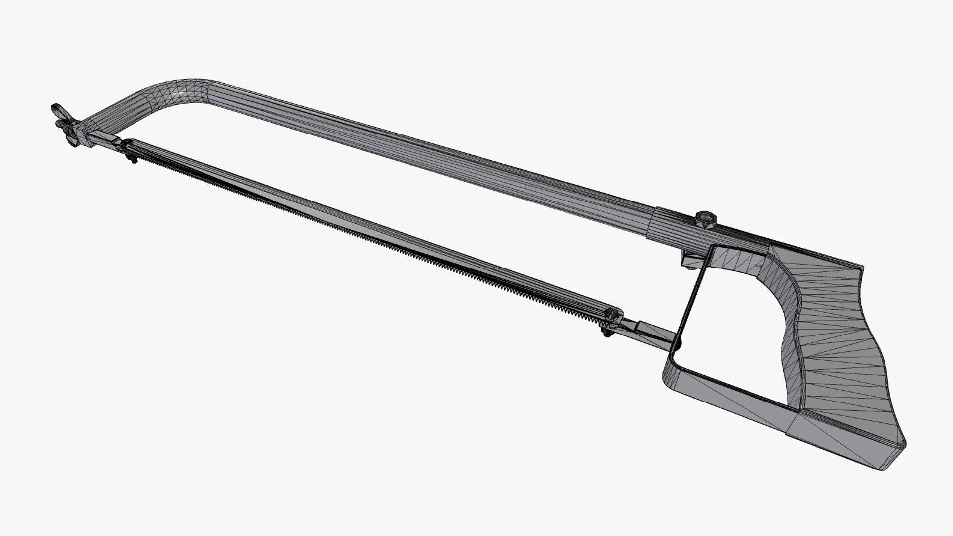 Hacksaw 3D Model - TurboSquid 2101032