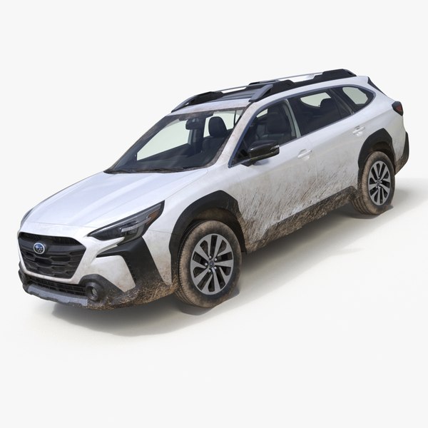 modelo 3d Subaru Outback 2025 blanco sucio - TurboSquid 2357816
