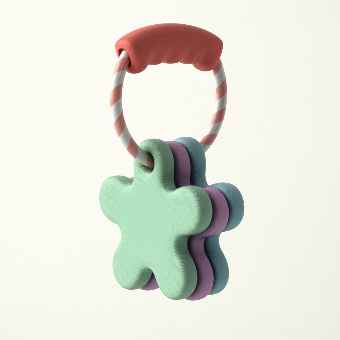 Baby Rattle 3D - TurboSquid 1512694