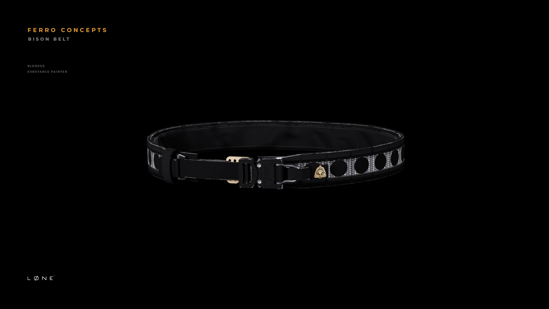 Ferro Concepts Bison Belt 3D Model - TurboSquid 2221388