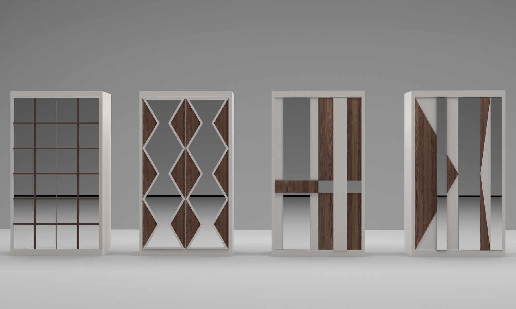 3D white wood model | 1145999 | TurboSquid