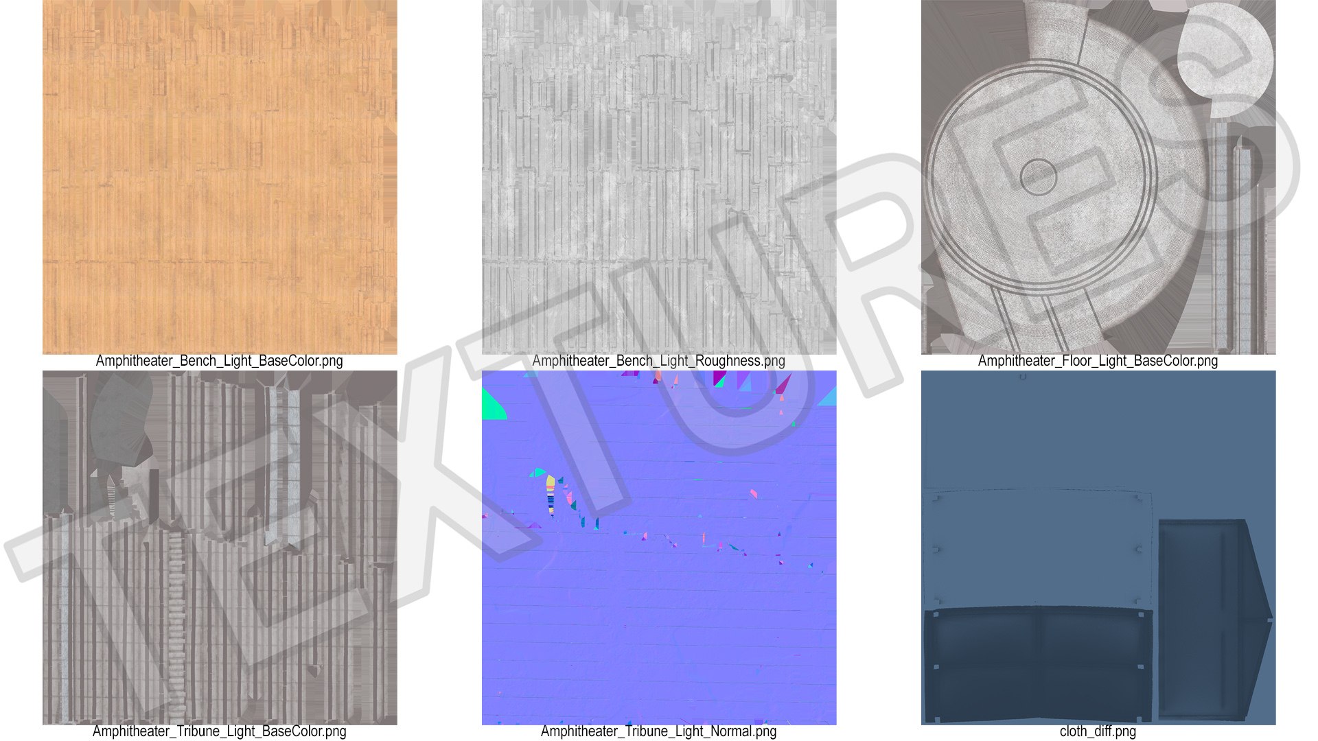 Stone Amphitheater With Stage 3D Model - TurboSquid 2378176