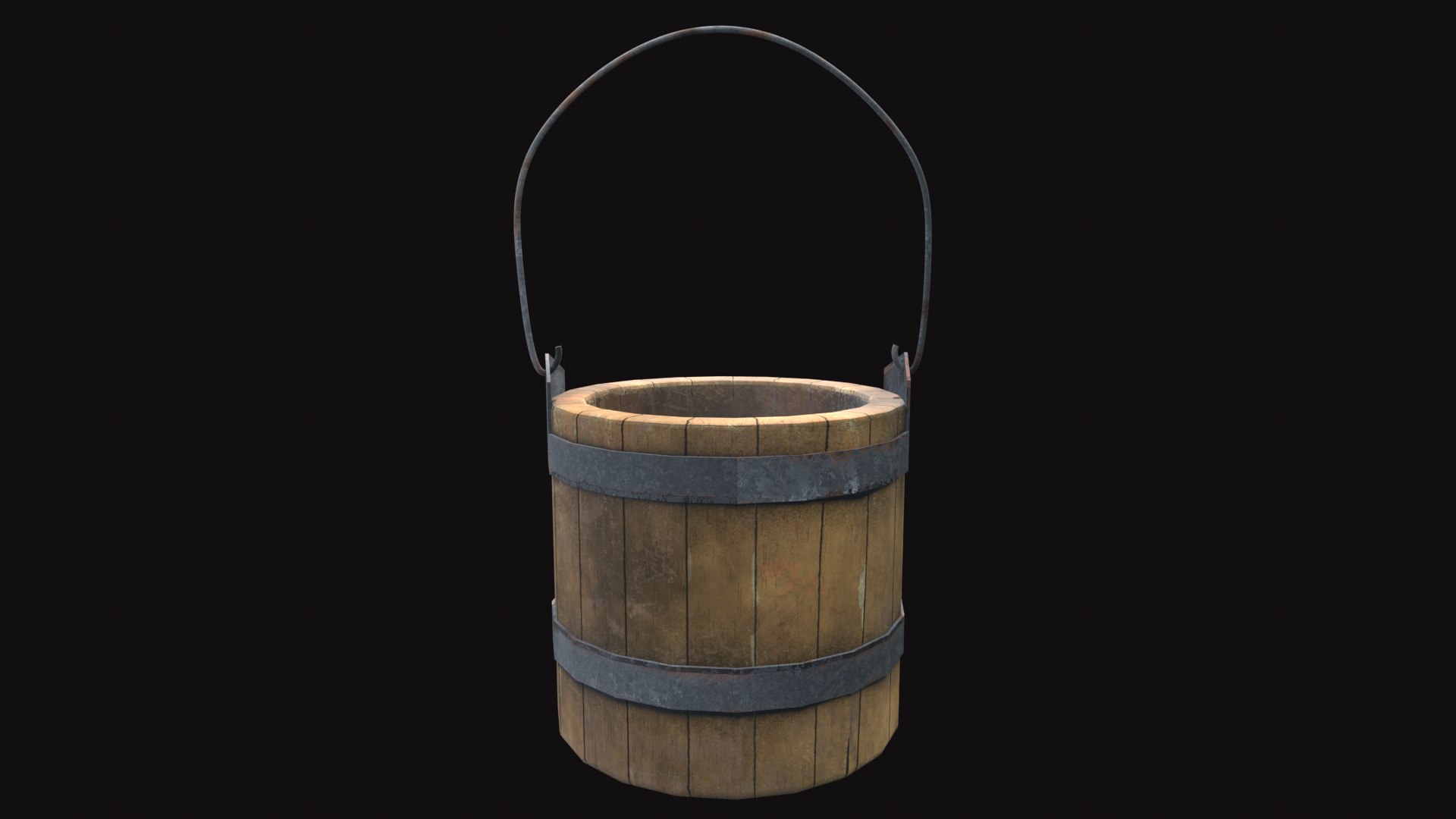 Medieval Bucket 02 3D Model - TurboSquid 2311741