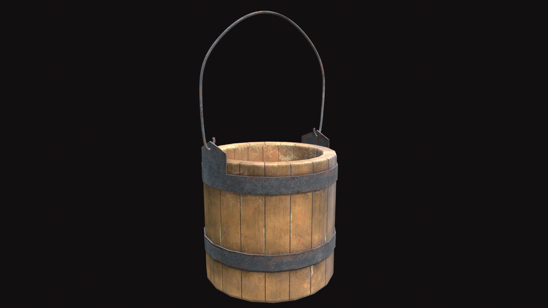 Medieval Bucket 02 3D Model - TurboSquid 2311741