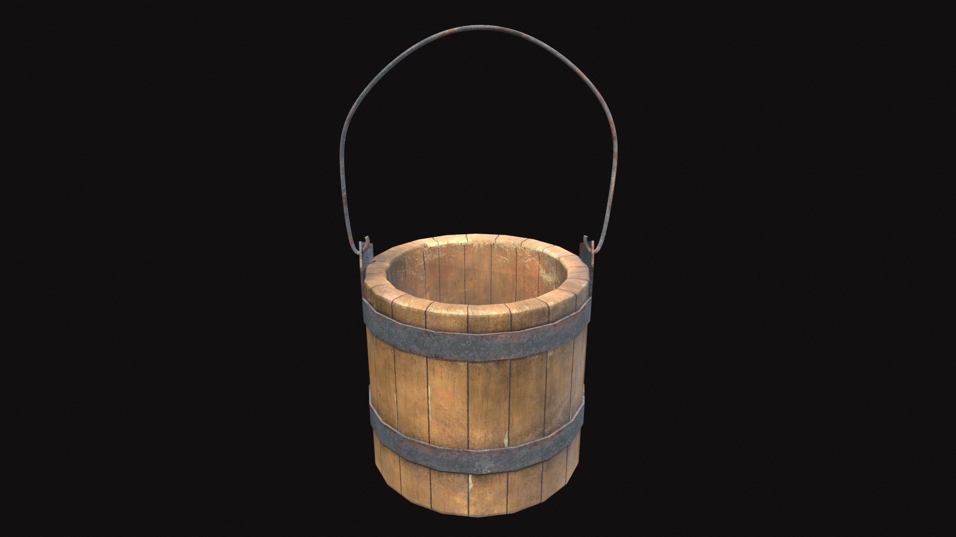Medieval Bucket 02 3D Model - TurboSquid 2311741