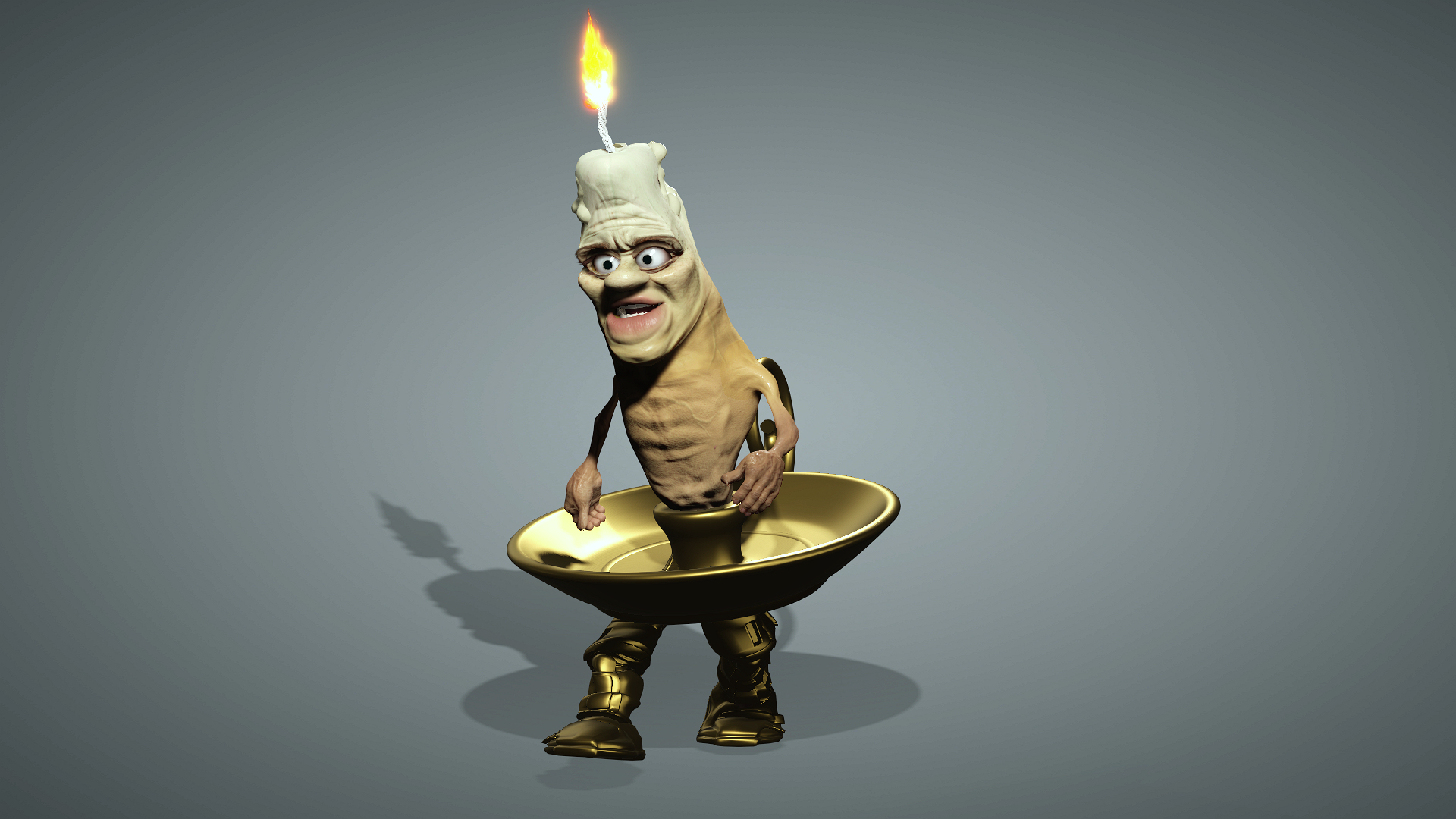 Mr Candle 3D Model - TurboSquid 2084627