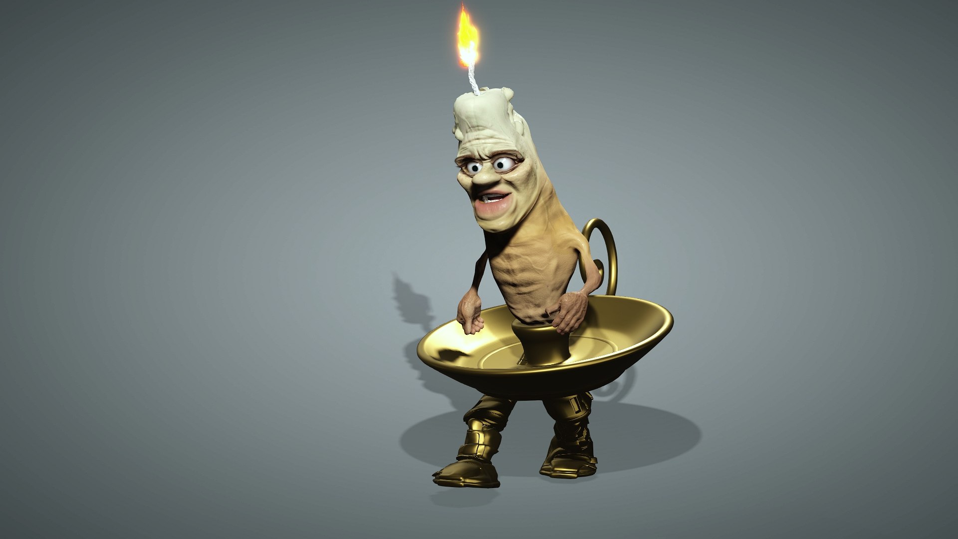 Mr Candle 3D Model - TurboSquid 2084627