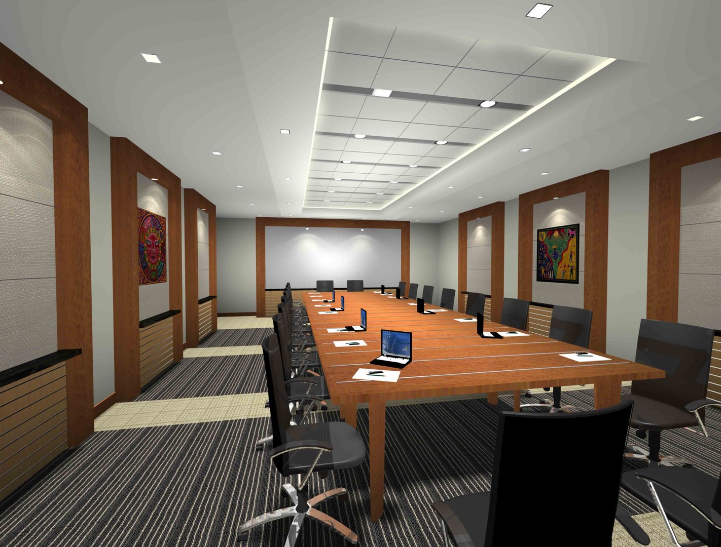 Boardroom 3d Max