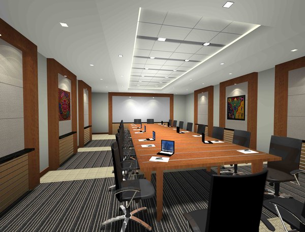 boardroom 3d max