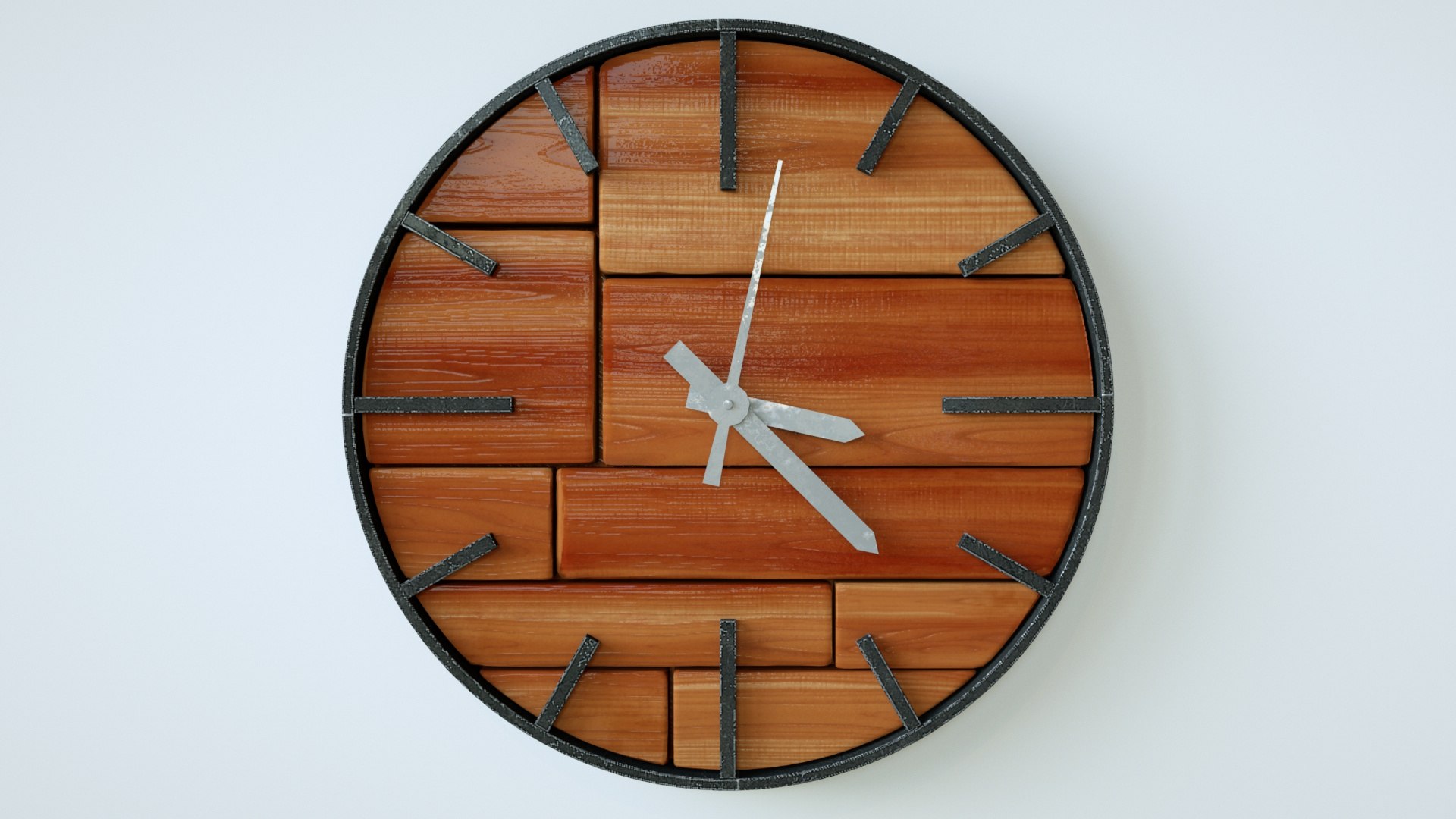 3D Wall watch model - TurboSquid 1795690