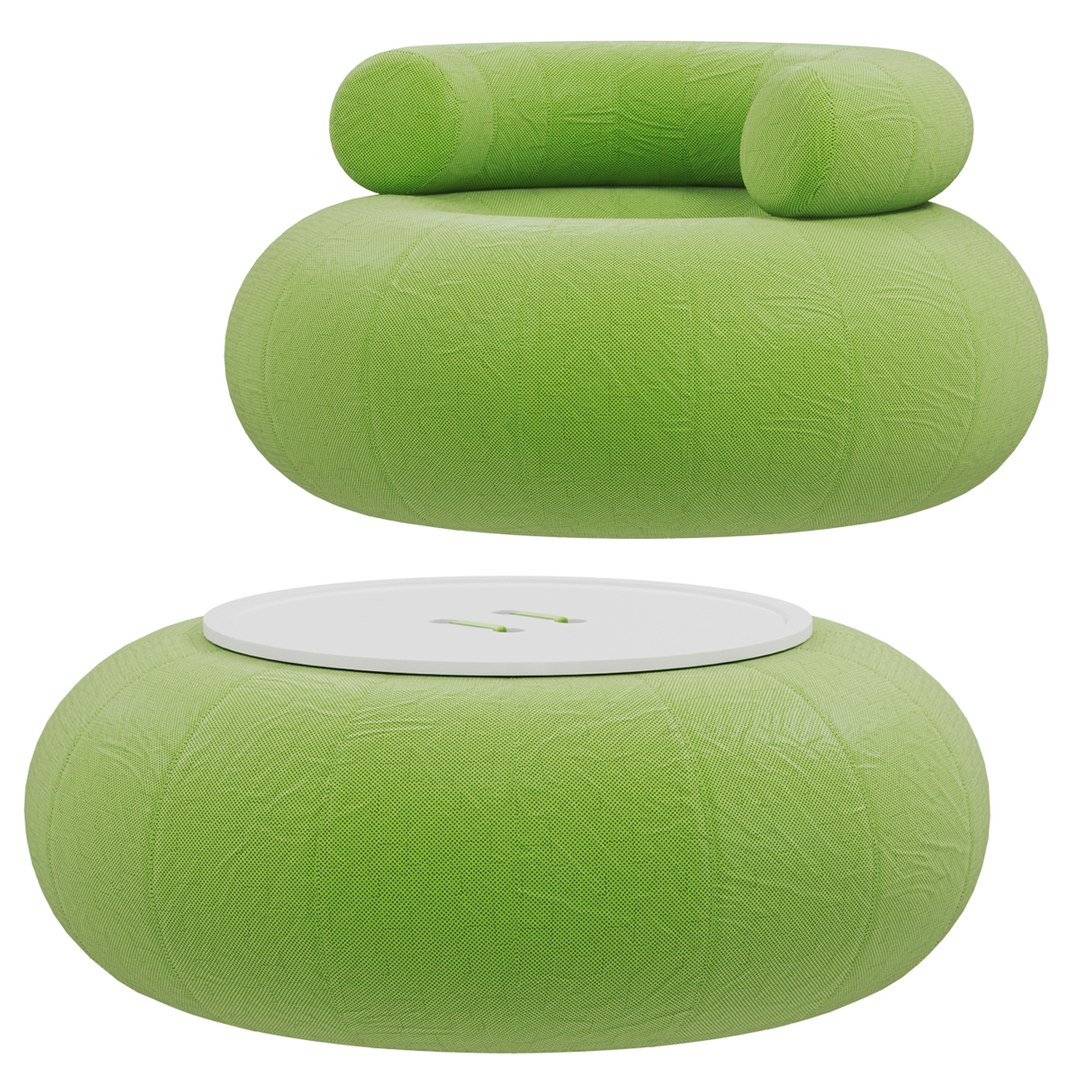3D outdoor furniture ogo don model - TurboSquid 1566125