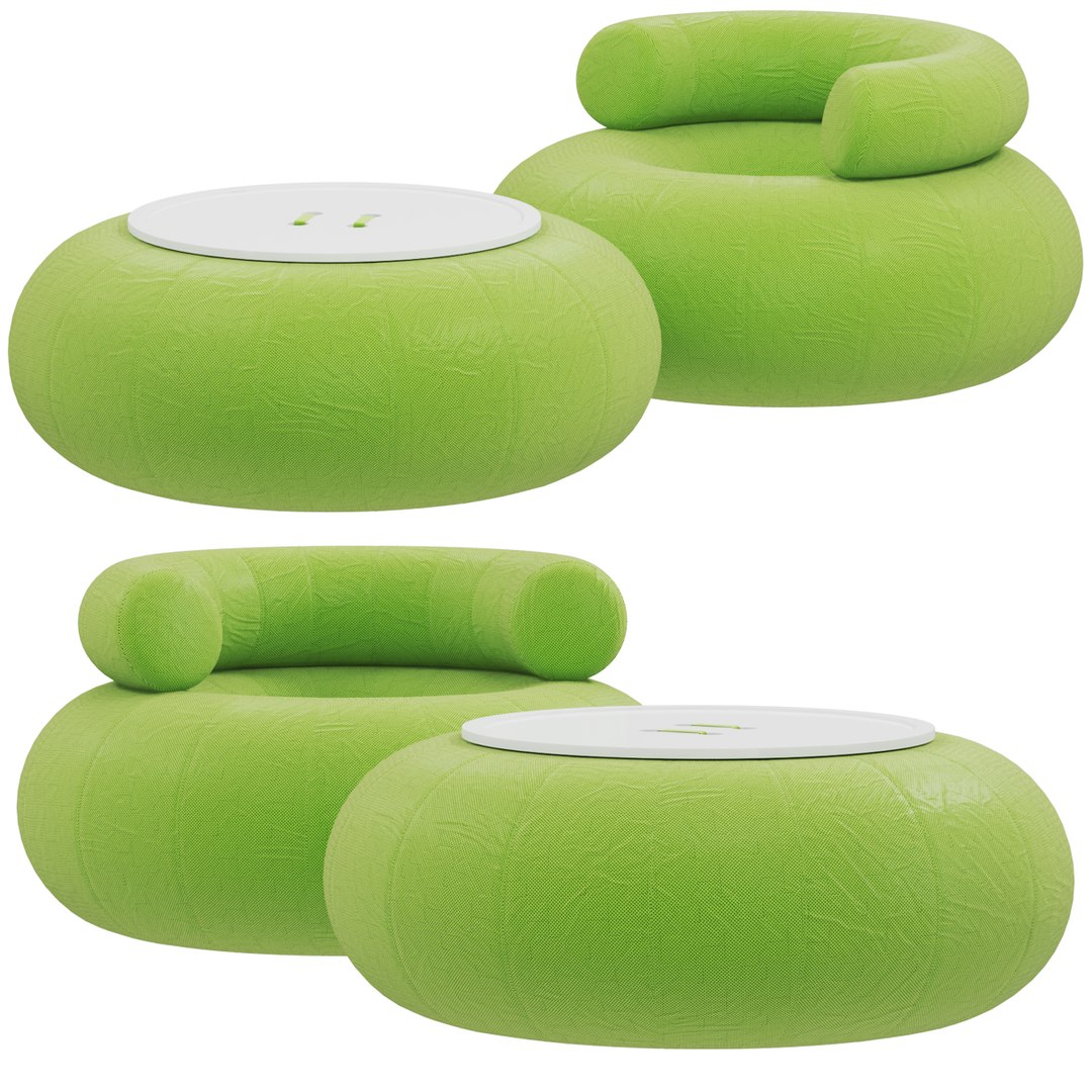 3D outdoor furniture ogo don model - TurboSquid 1566125