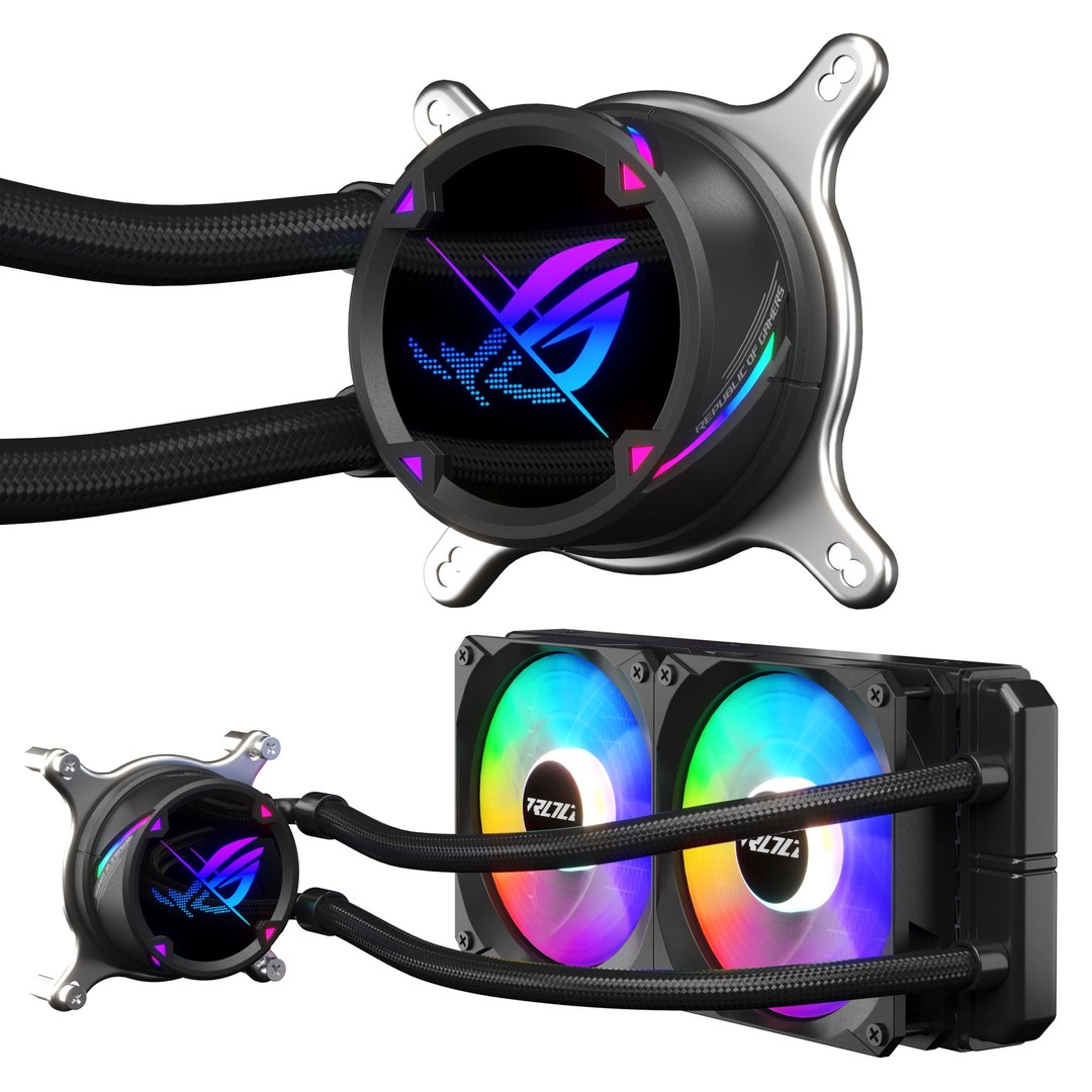 3D model Asus ROG Strix LC II - TurboSquid 2003814