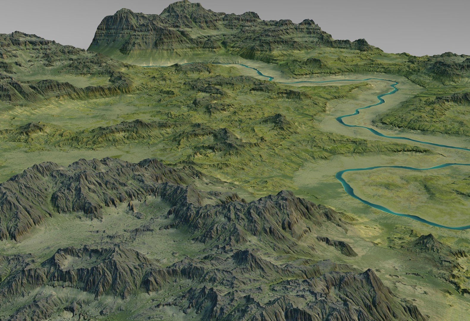 3D games terrain - TurboSquid 1498135
