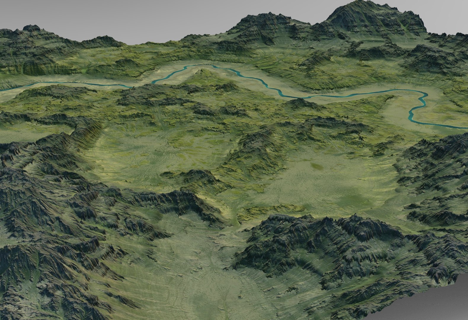 3D games terrain - TurboSquid 1498135